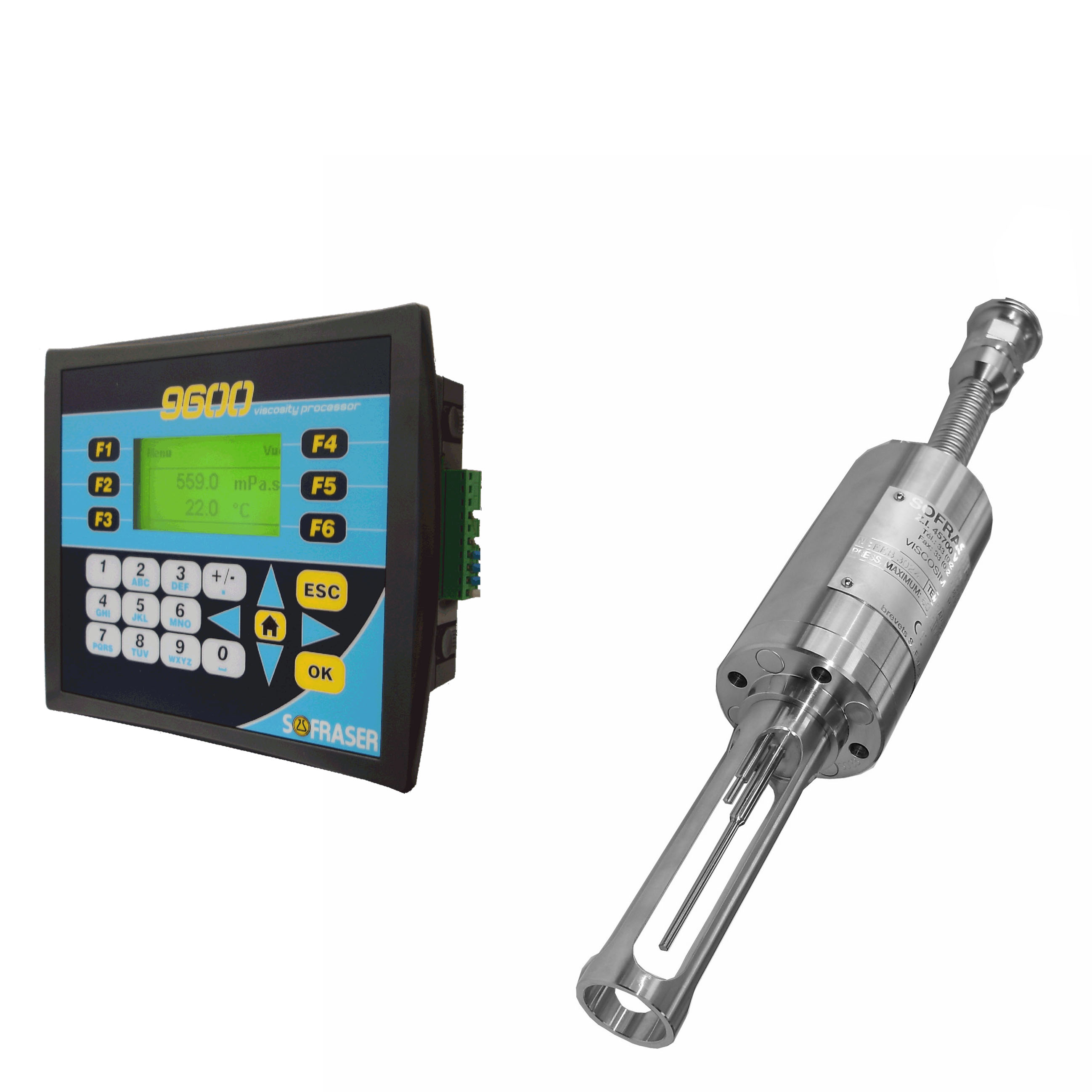 Viscosímetro de proceso para medición continua | MIVI | Sofraser ...